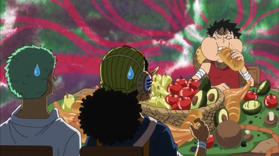 One Piece na lista de melhores comidas de anime