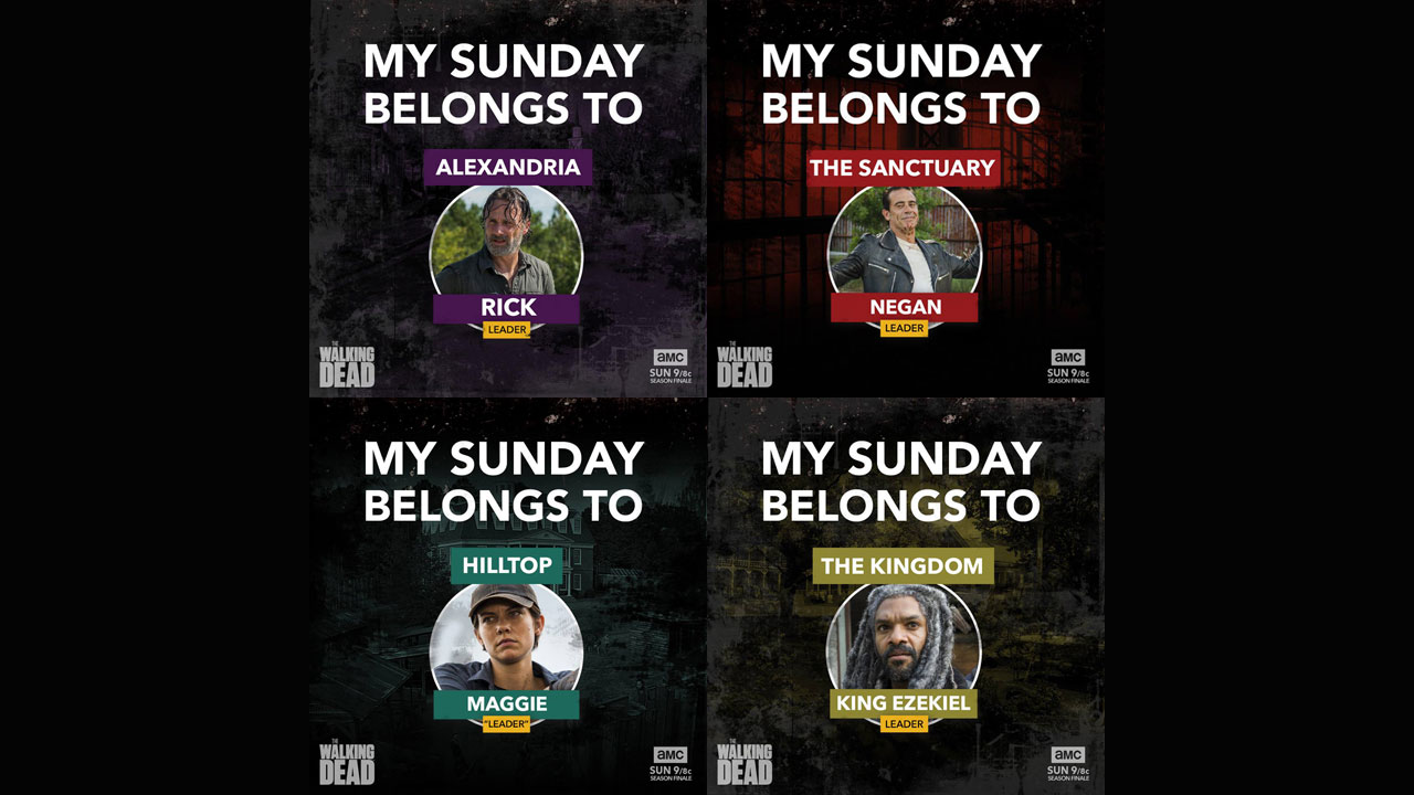 The Walking Dead 7ª Temporada | Escolha sua comunidade com banners ...