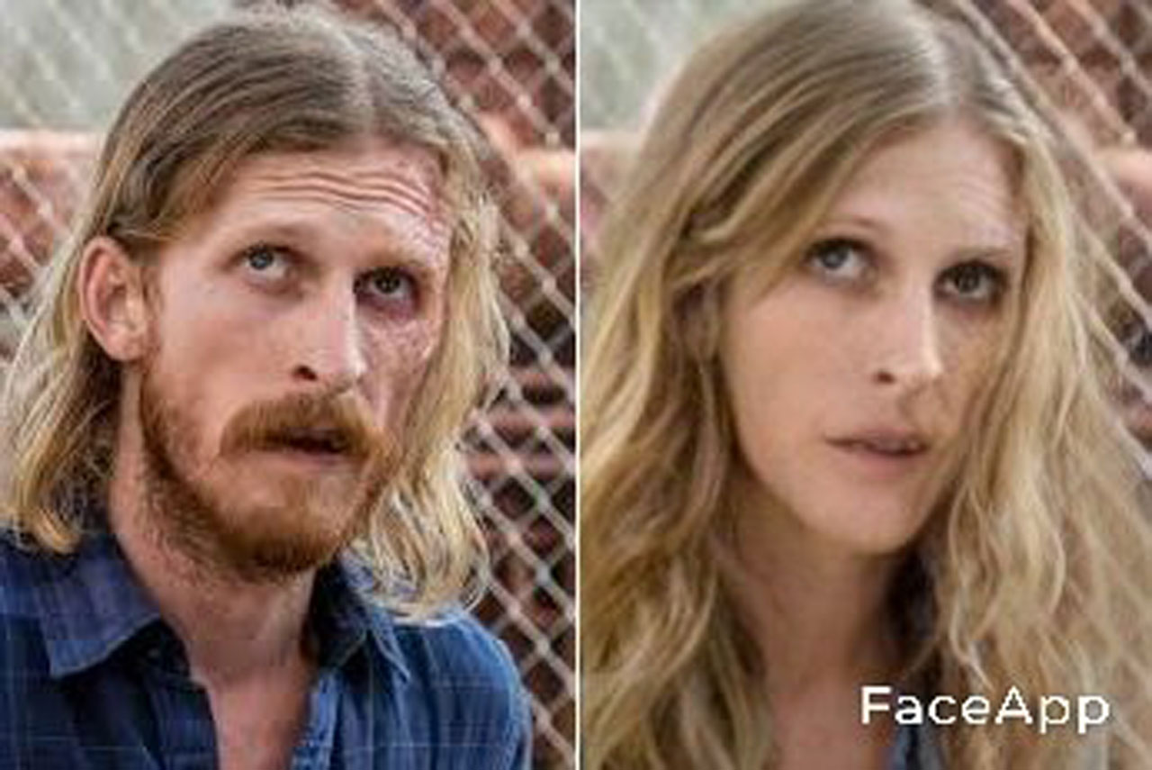 The Walking Dead no Faceapp! Veja como ficaram os personagens com ...
