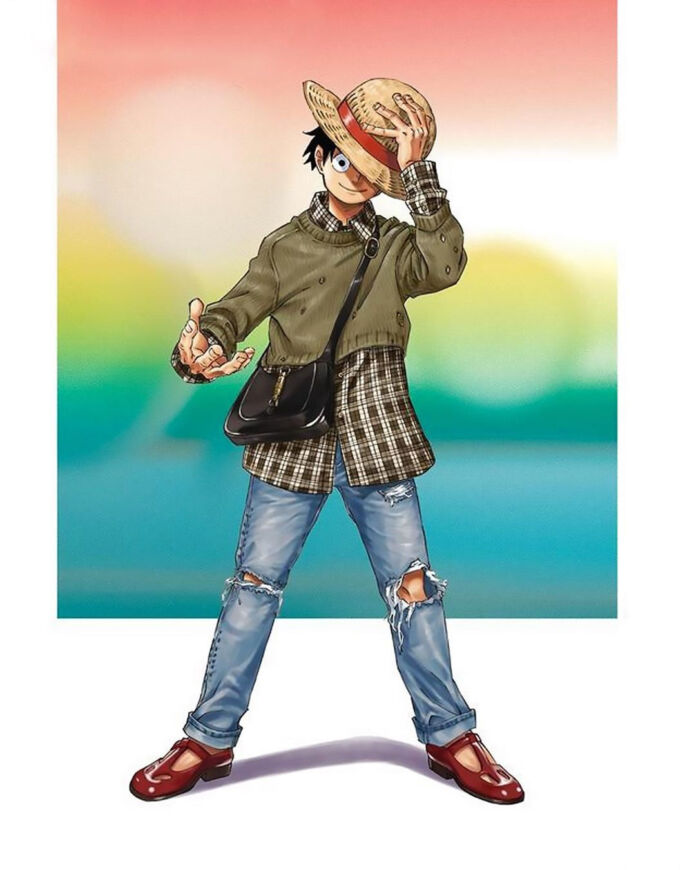 One Piece faz colaboração com a Gucci na nova coleção da grife | Geekdama