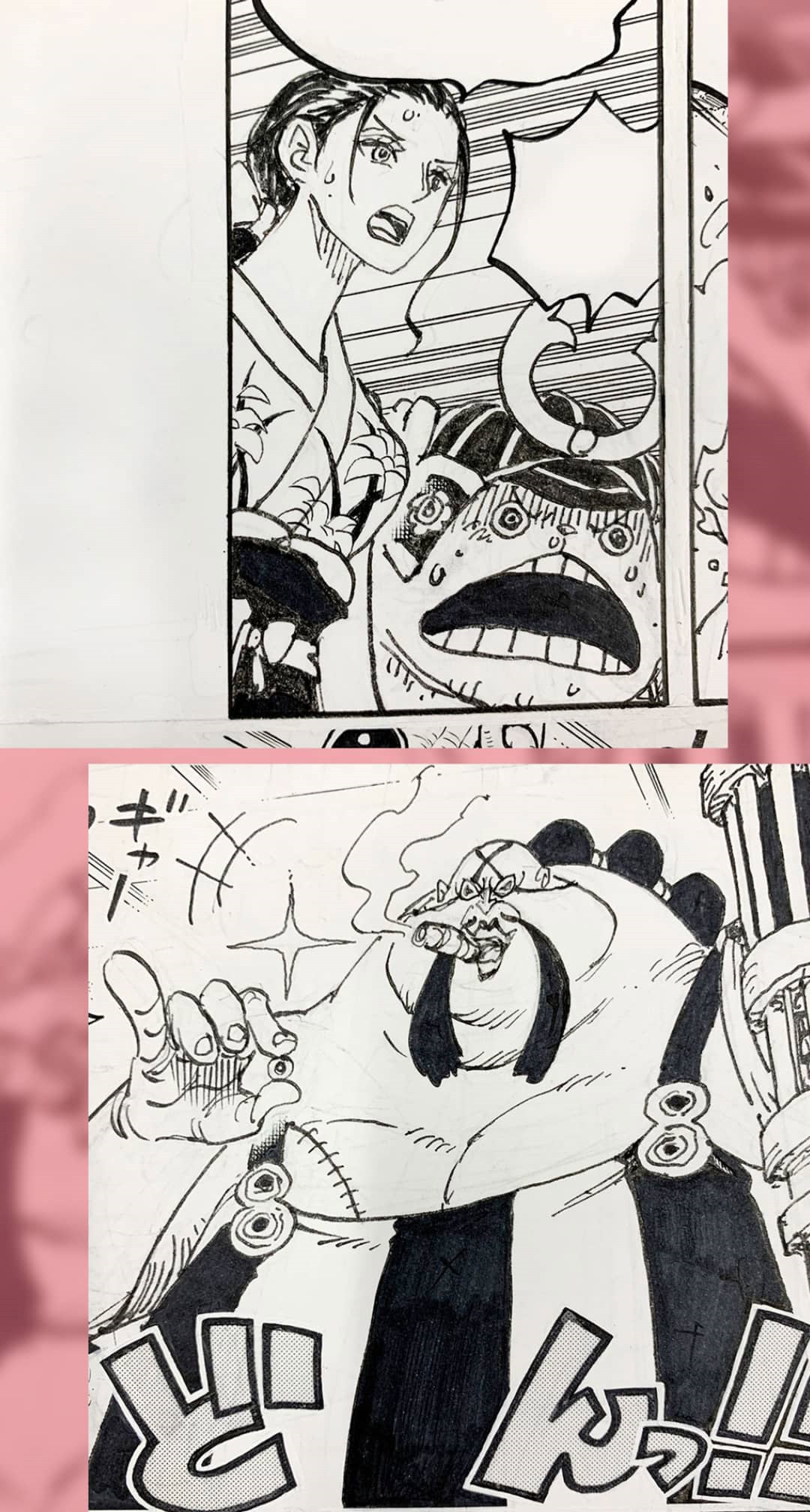 One Piece | Eiichiro Oda revela os esboços do capítulo 993 do mangá ...