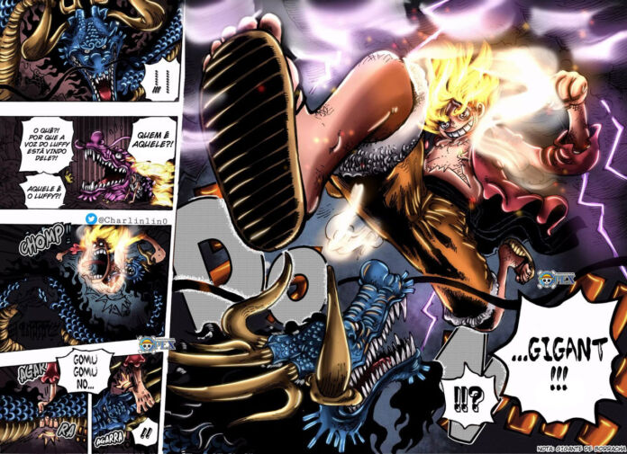 Ficou Gigante! One Piece mostrou mais uma transformação insana de Luffy ...