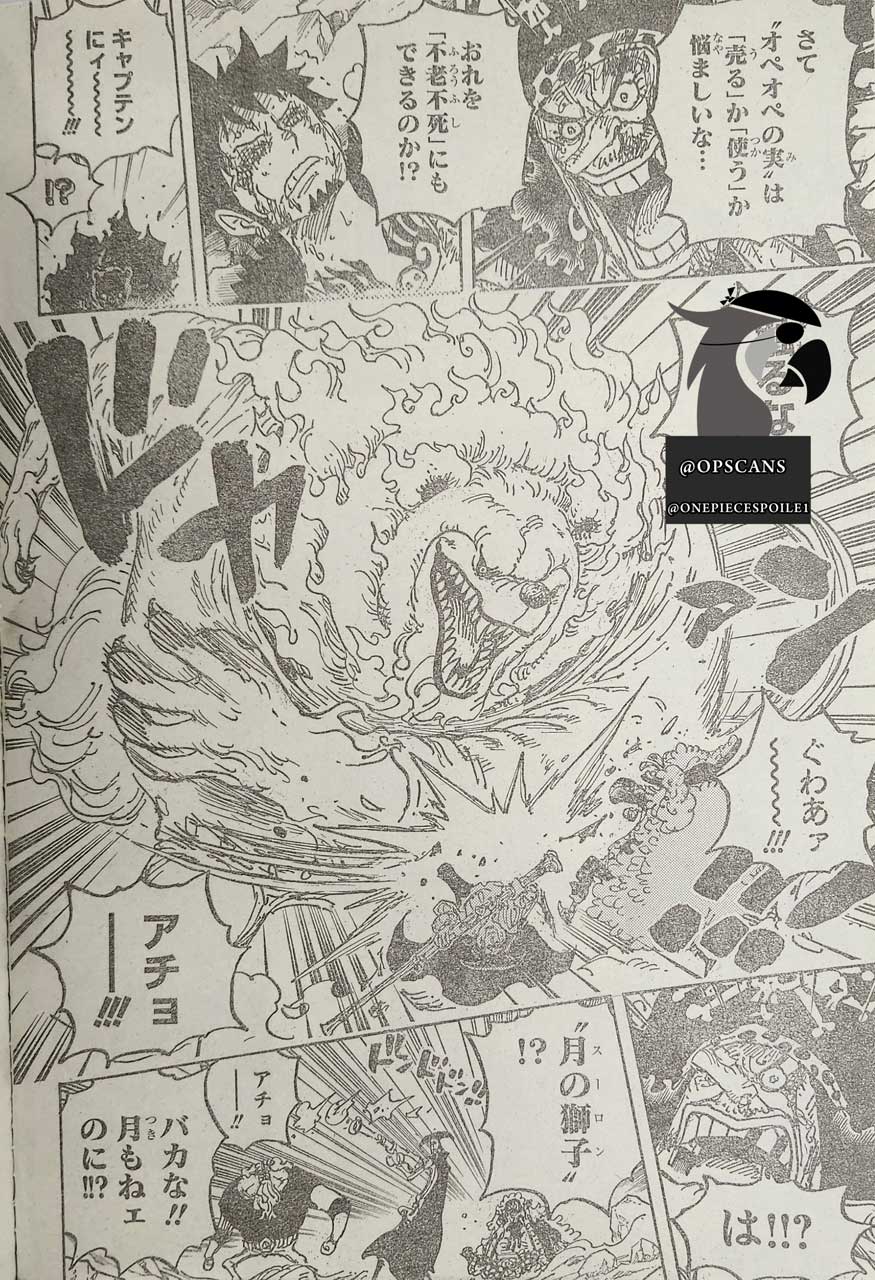 One Piece | Veja como é o Sulong de Bepo em imagem vazada do mangá 1081 ...