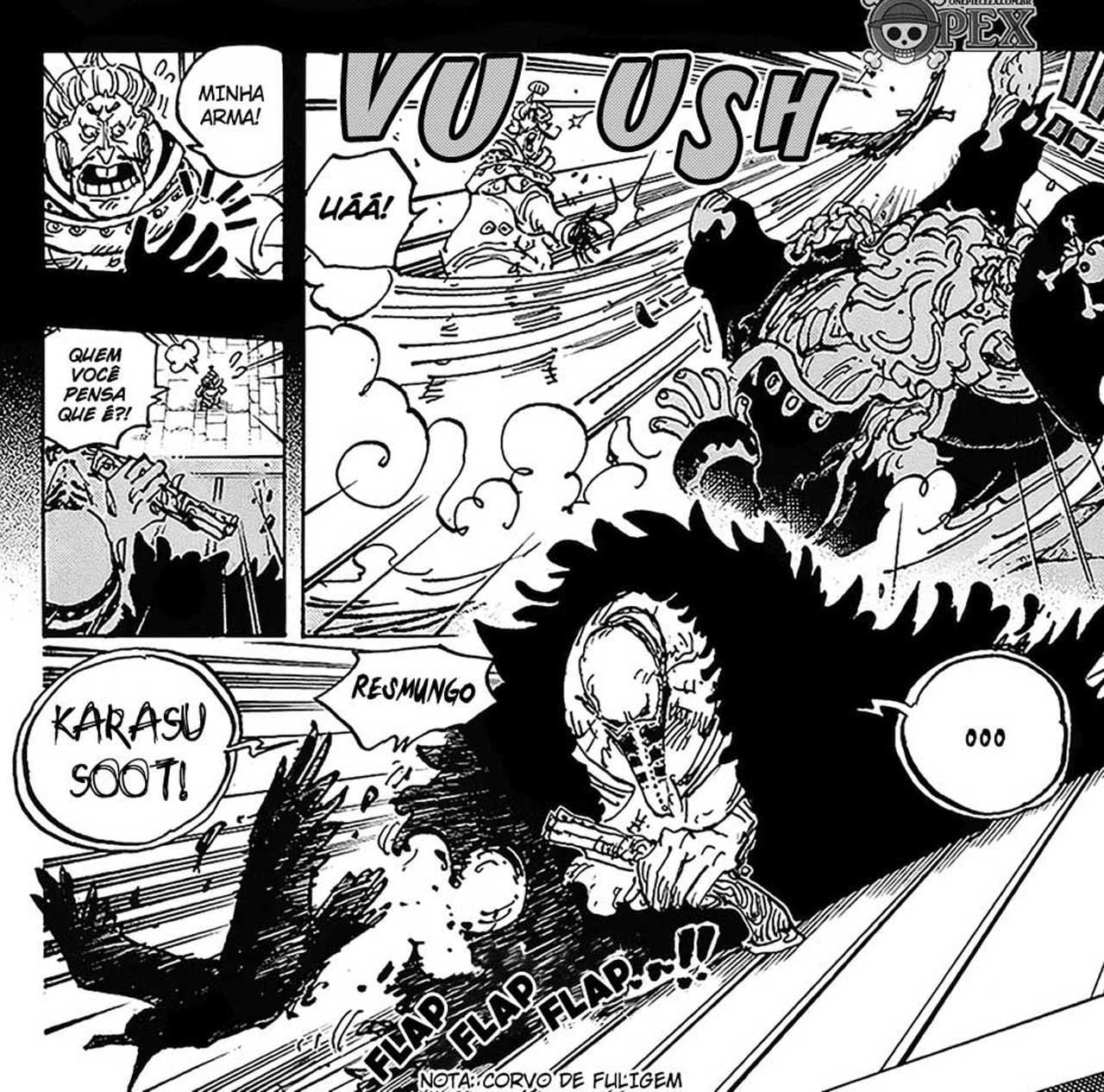 One Piece apresentou uma nova Logia em imagens vazadas do mangá 1083 ...