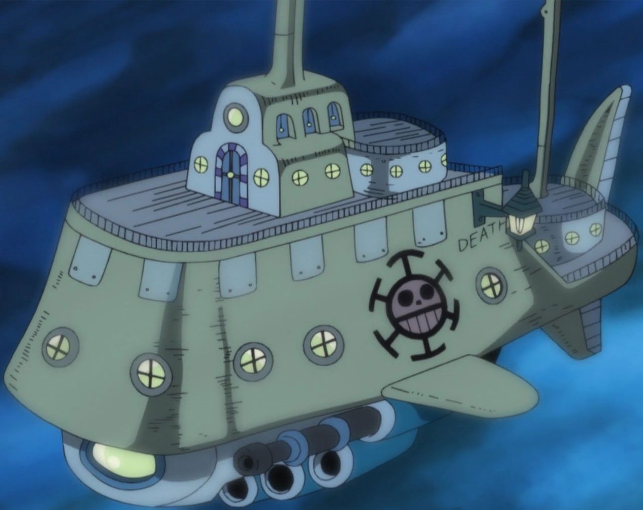 One Piece | Tudo sobre o Polar Tang, o submarino de Trafalgar Law e seu ...
