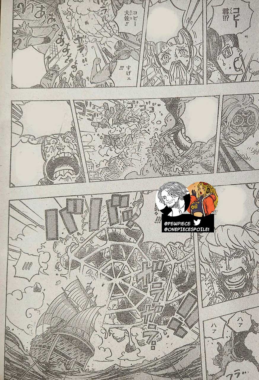 One Piece | Poder total de Koby é revelado em imagens vazadas do mangá ...