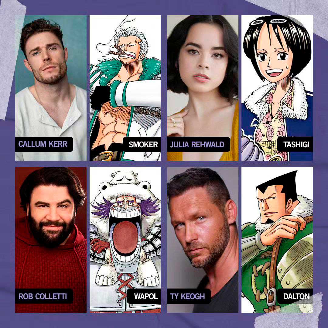 One Piece define atores para Smoker, Tashigi e outros no live action da ...
