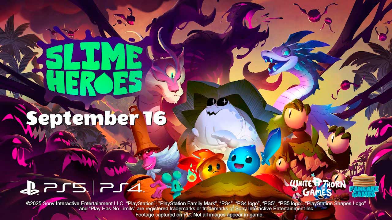 Slime Heroes chega ao PS5 e PS4 em setembro | Geekdama