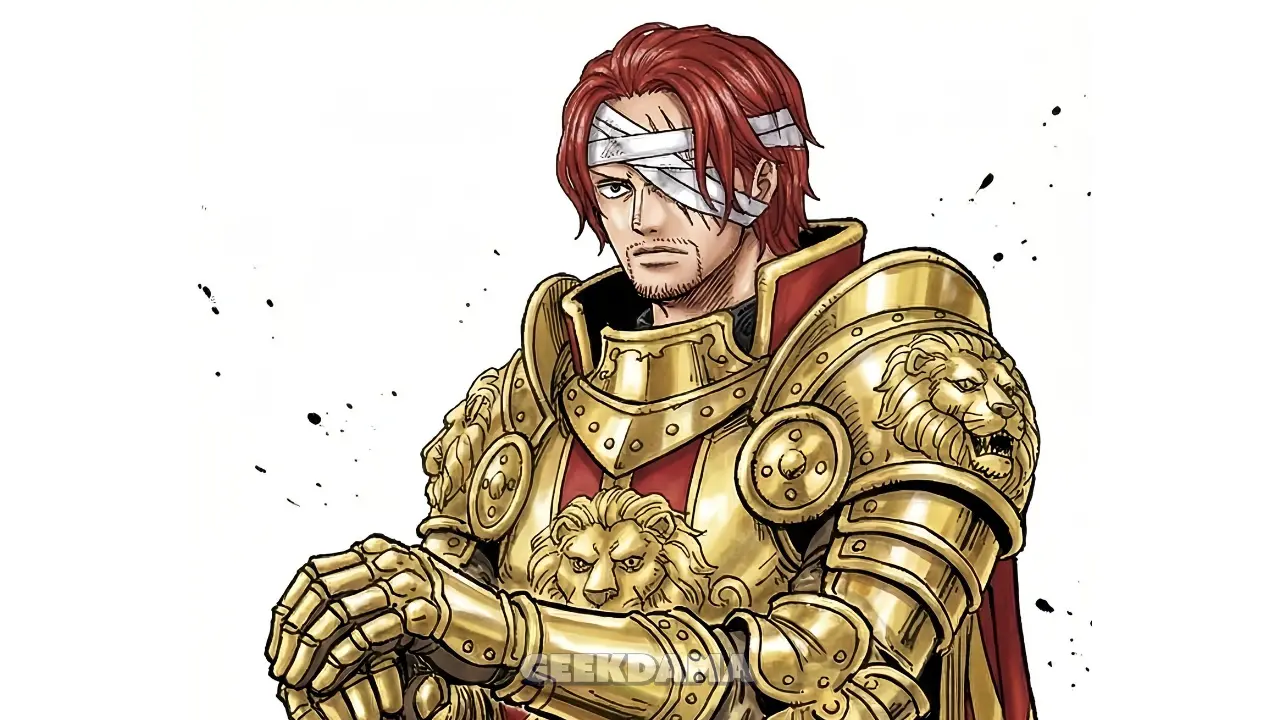 One Piece | Shanks aparece como Cavaleiro de Deus em imagem vazada do ...